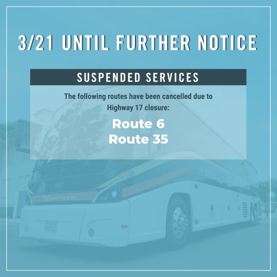 Attention Passengers and Thruway Bus Route 99 Riders - Amtrak San Joaquins