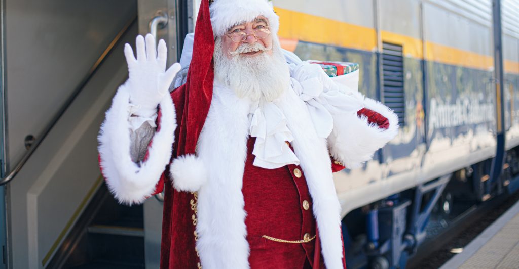 Ride the Train with Santa on December 22 - Amtrak San Joaquins